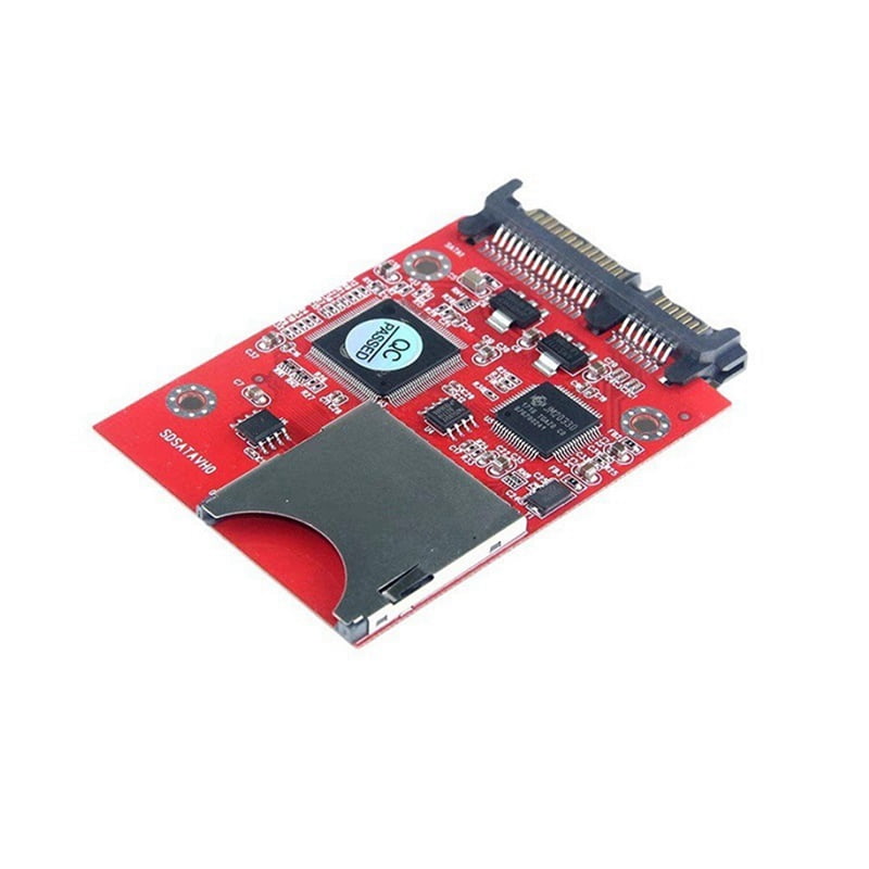 SD to SATA Hard Disk Adapter Card Support SD Card to Sata Interface ...