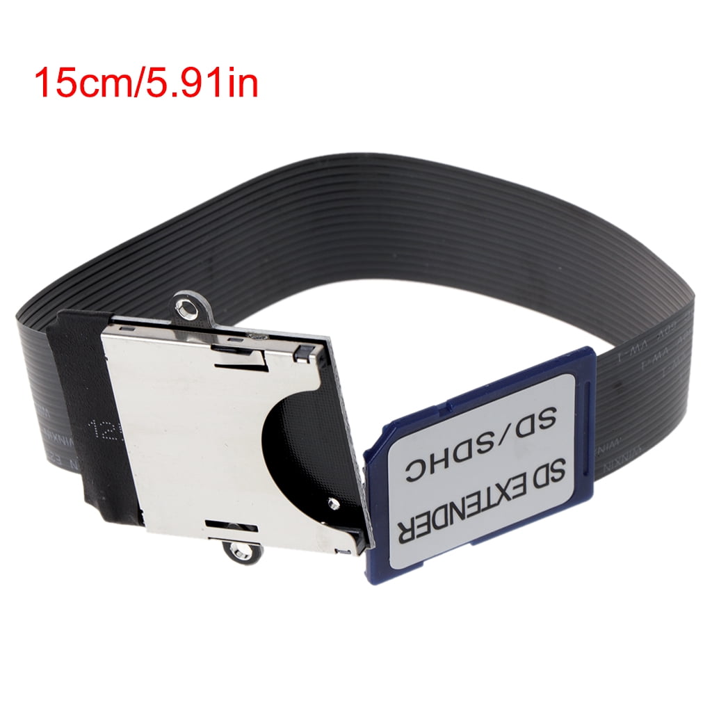 SD to SD Memory Card Kit Extension Cable Adapter Soft Flat FPC Cable ...