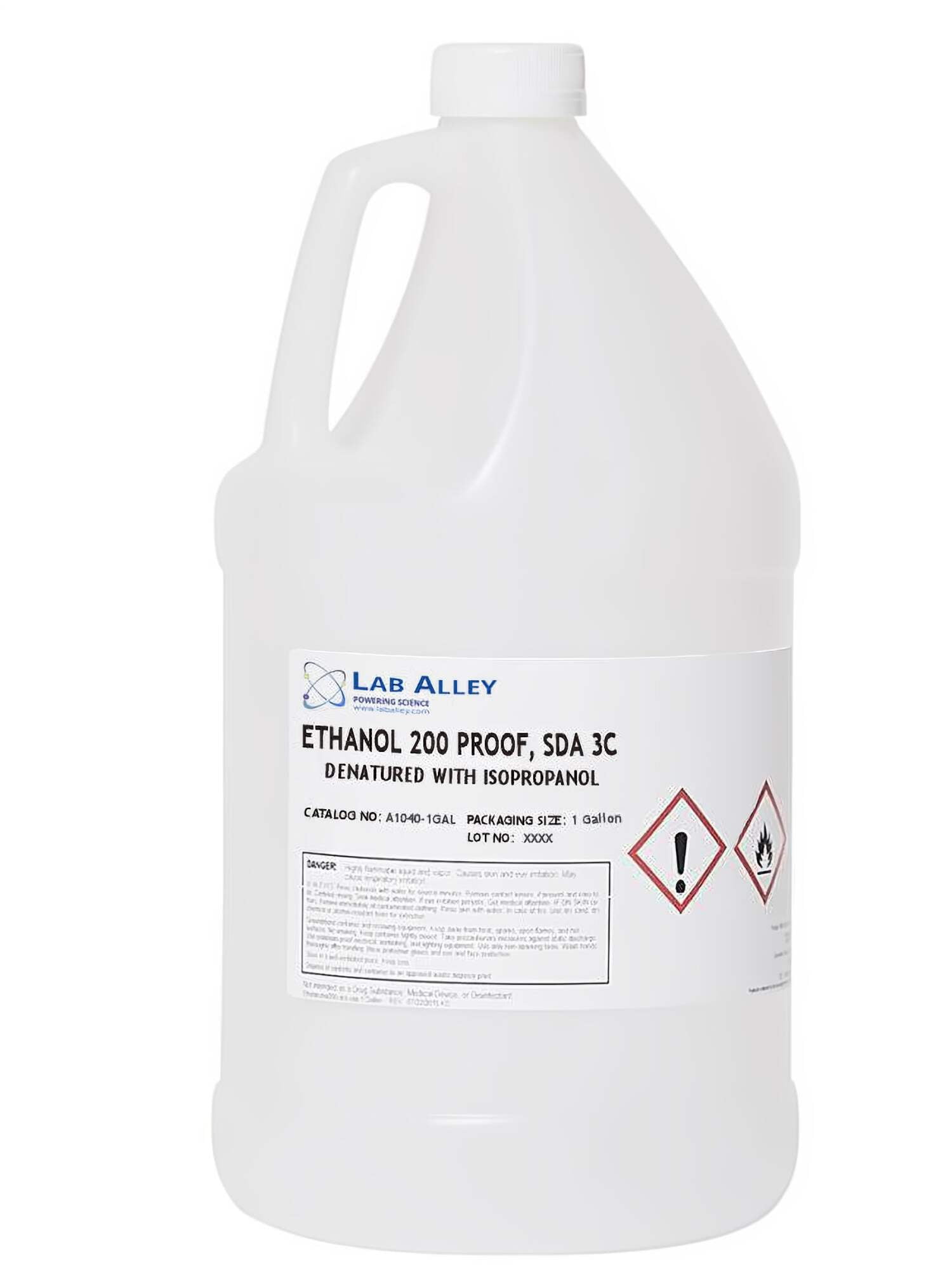 SDA 3C Ethanol 200 Proof (100%) 1GAL - Walmart.com