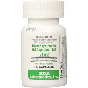 Diphenhydramine in Allergy Medicine - Walmart.com