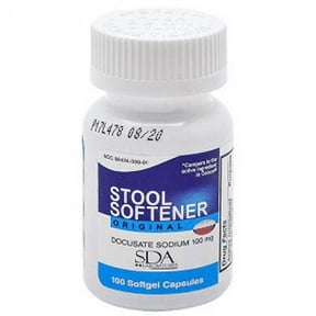 Docusate Sodium 100mg Capsules