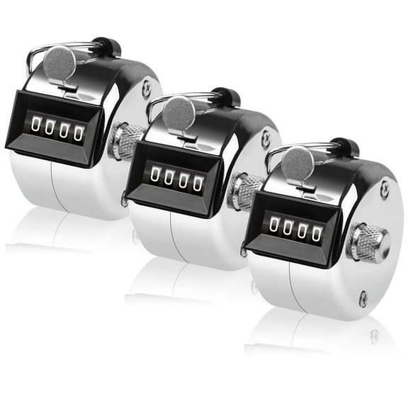 EDHITNR 4 Digit Hand Tally Counter, Mechanical Clicker Counter with ...