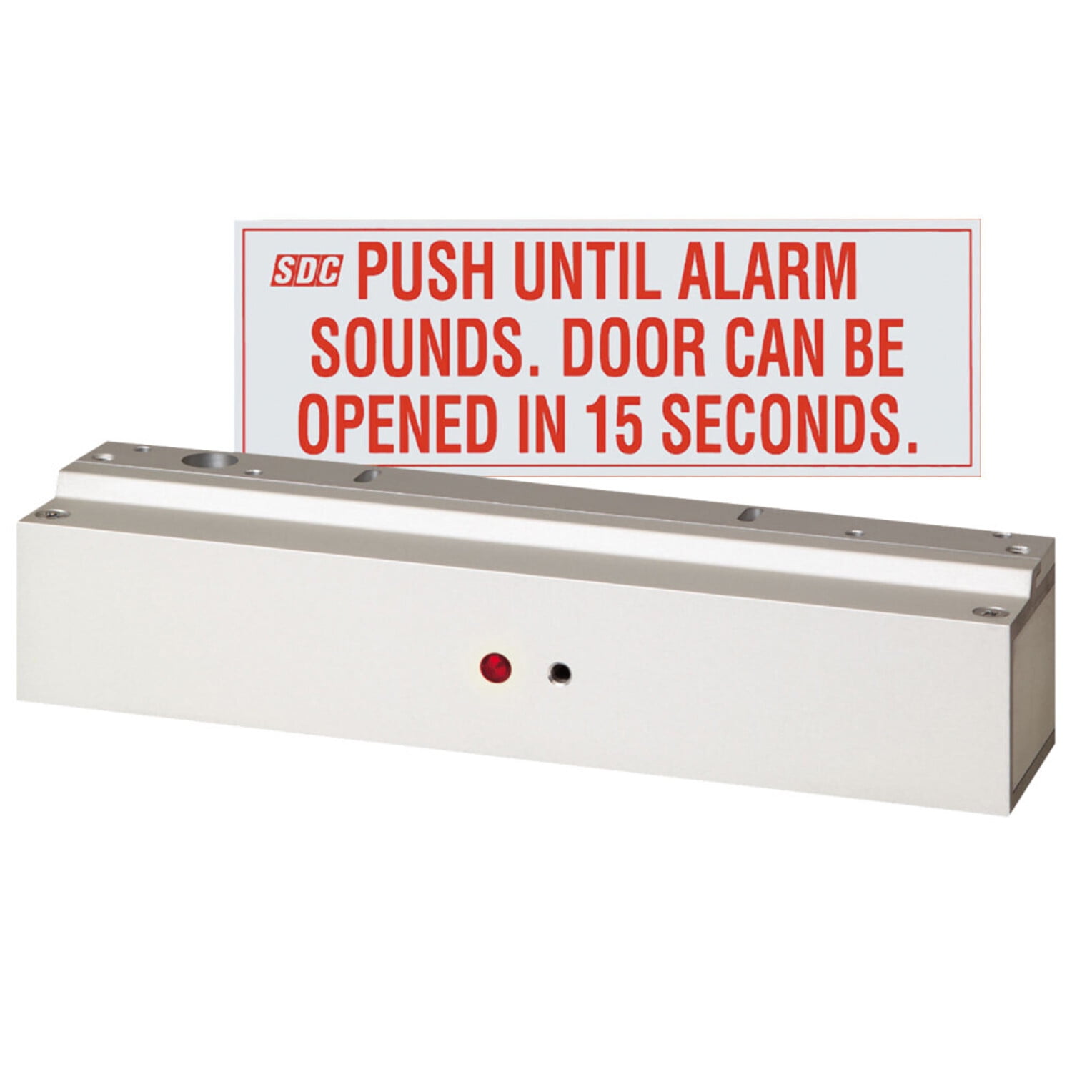 SDC 1581SNDV ExitCheck Mini Delayed Egress EMLock 12/24 VDC 650 lbs ...