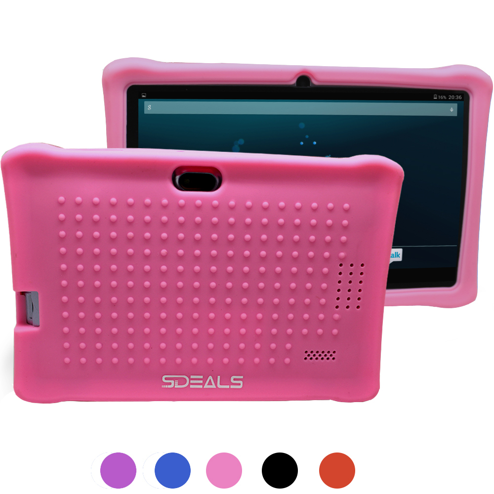 SDEALS Silicone Cover for Select 7-Inch Tablets. Lightweight Antislip ...