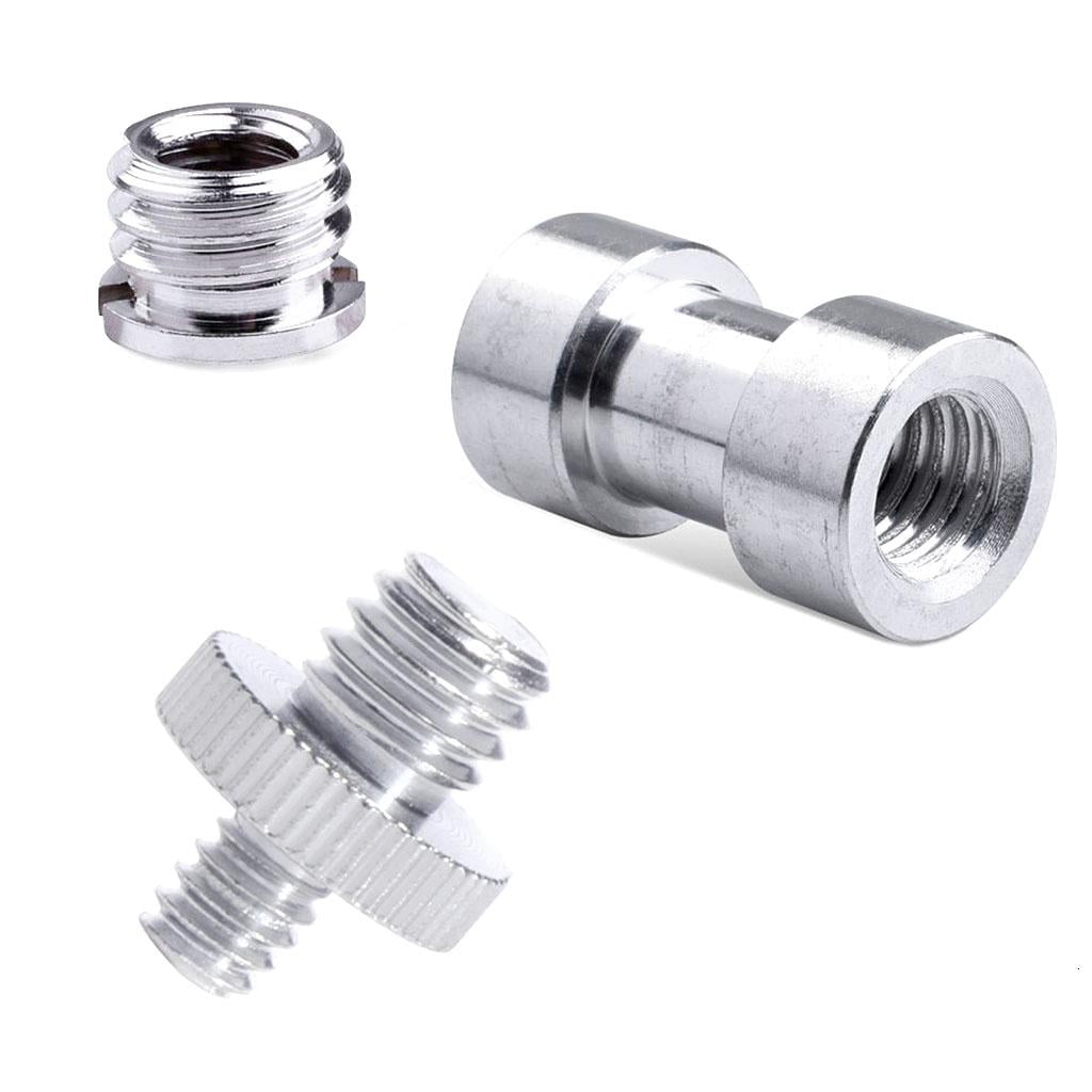 SDFGTstore 1 Set 1/4" Male to 1/4" Male Threaded Adapter Double Male ...
