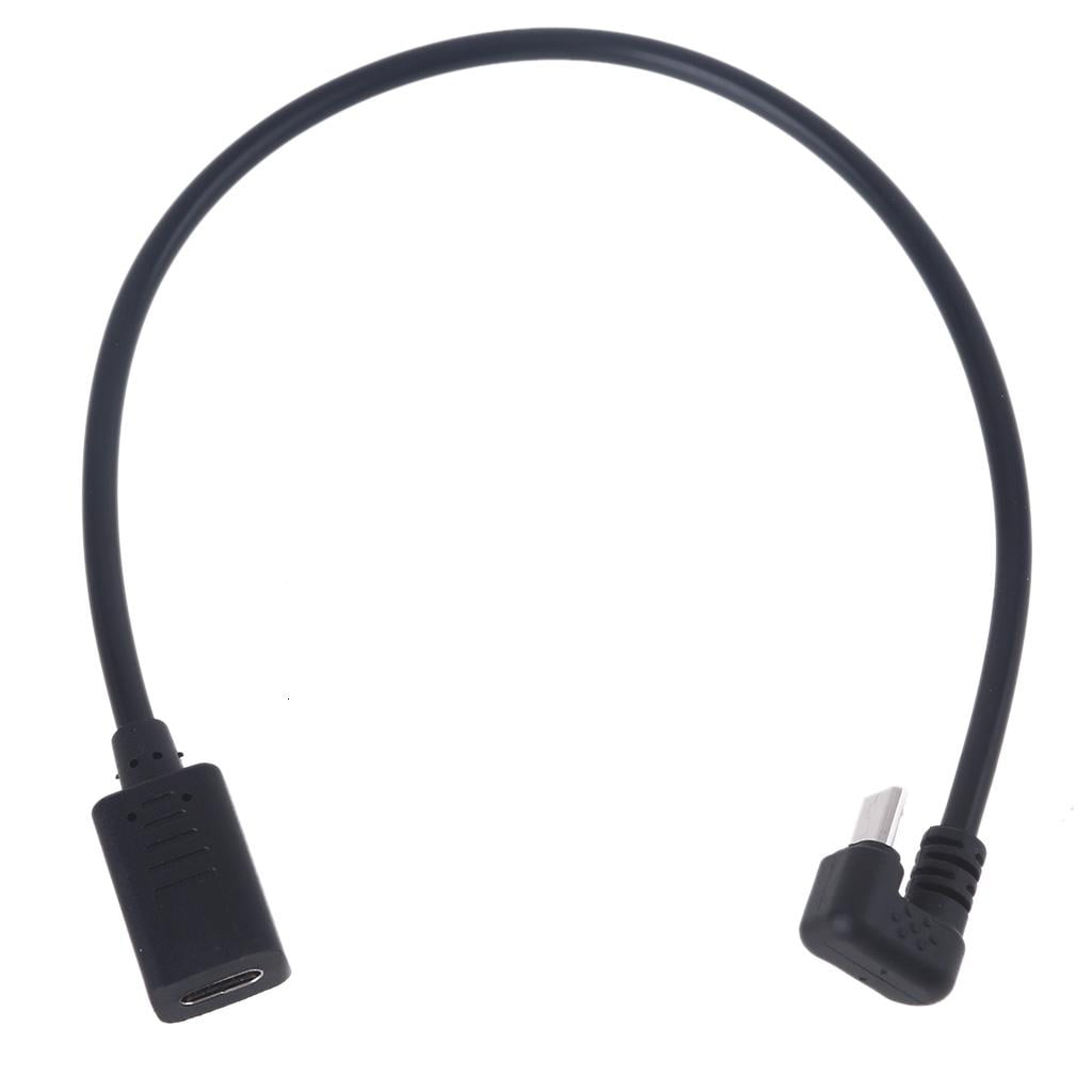 SDFGTstore 180 Degree U Shaped USB C Female to Micro USB Male Charge ...