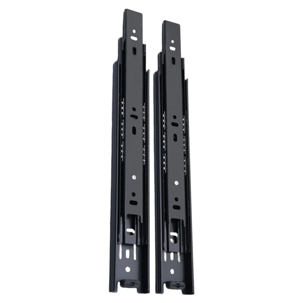 SDFGTstore 1Pair Cold Rolled Steel Drawer Slides Soft Close Drawer ...
