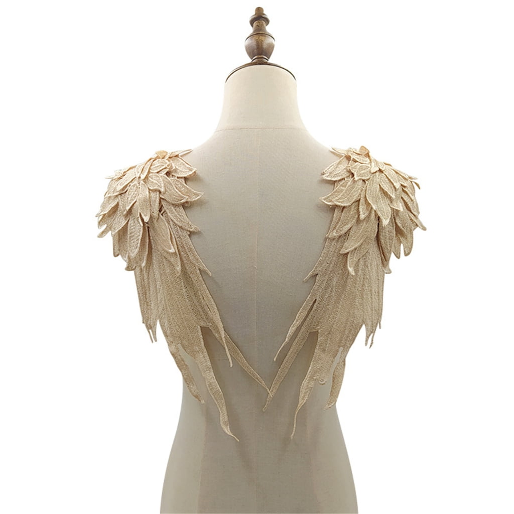 SDFGTstore 1pair Durability Angel Wing Patches Sewing Wing Patches ...