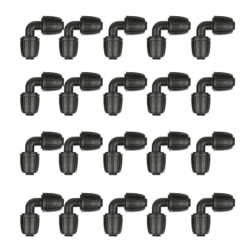 SDFGTstore 20Pcs L Shape Pipe Connectors Joint Directional Change for ...