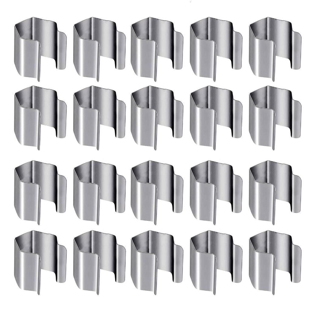 SDFGTstore 20Pcs Stainless Steel Window Screen Retainers For Openings ...