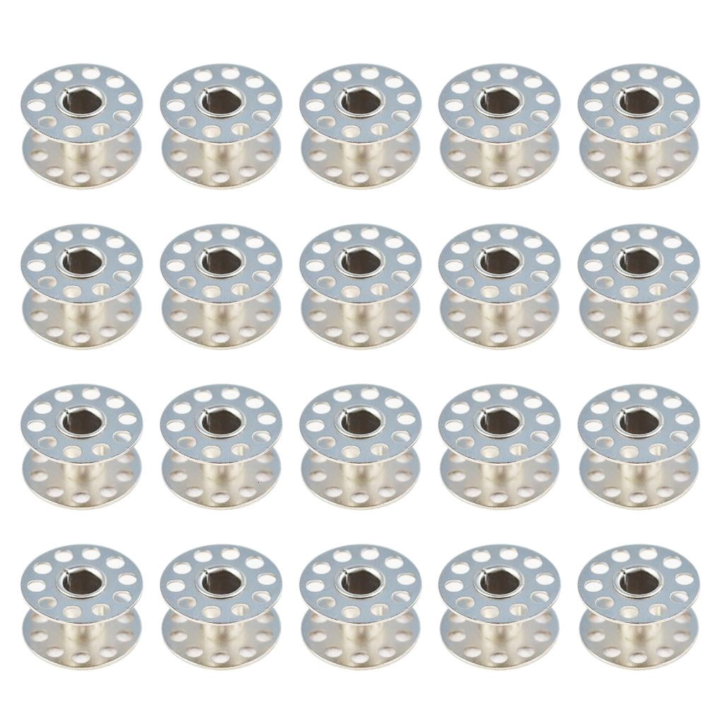 SDFGTstore 25Pcs Bobbins Sewing Machine Metal Bobbins Industrial Sewing ...