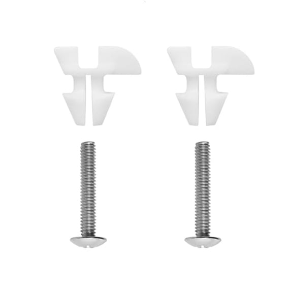 SDFGTstore 2Pcs Toilet Seat Screws & Bolts Securing Fasteners for ...