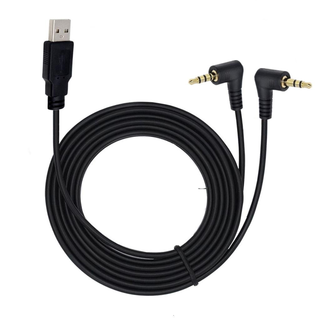 SDFGTstore 3.5mm Male AUX Audio Jack to USB 2.0 Male Charge Cable Audio ...