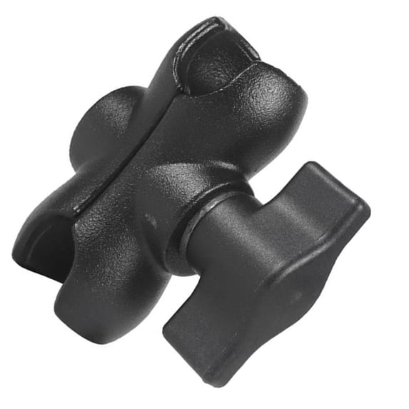 SDFGTstore Aluminum Double Socket Support Holder for Mounts Ball Socket ...