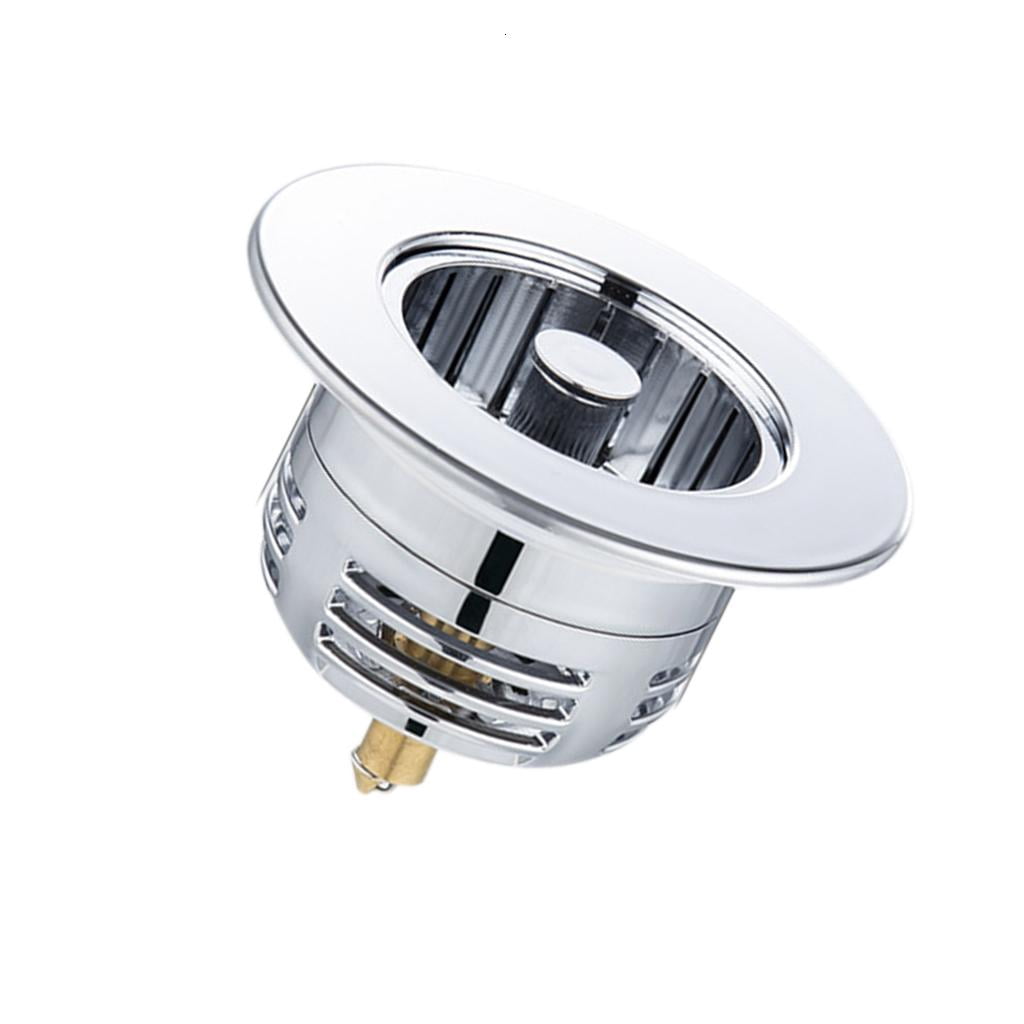 SDFGTstore Anti-clogging Drain Filter Sink Plug Push-type Bounce Cores ...