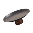 SDFGTstore Artisanal Wood Hoisted Serving Bowl Simple Face For Daily ...