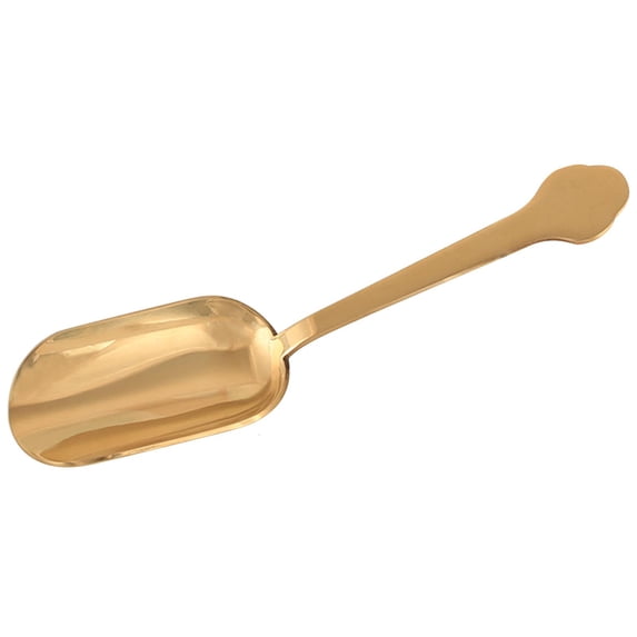 SDFGTstore Brass Tea Spoon Kung Fu Tea Spade Metal Spoons for Scooping ...