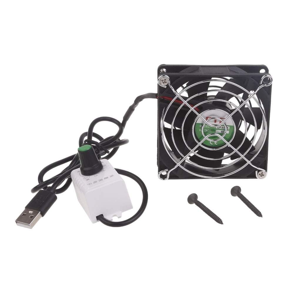 SDFGTstore Brushless USB Fan for PC and Router Cooling Improve Air ...