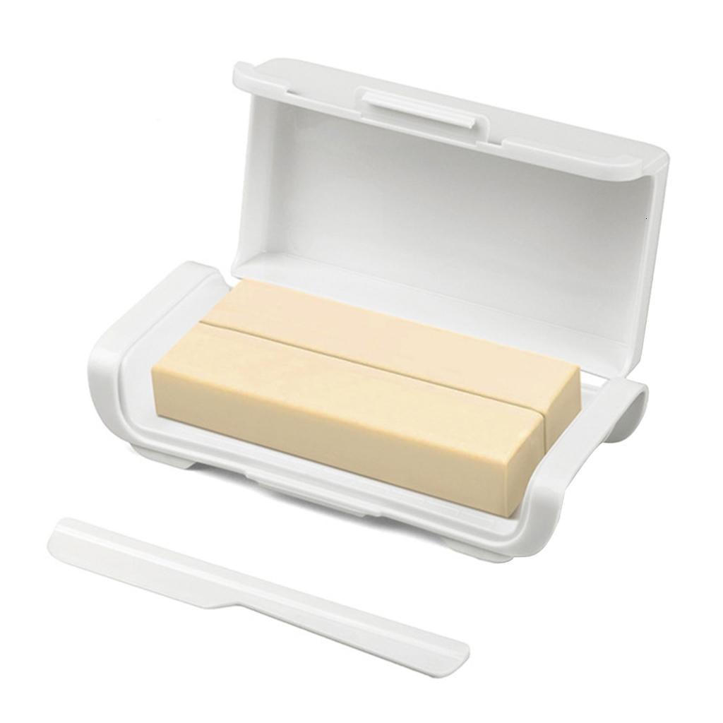 SDFGTstore Butter Dividing Storage Box with Lid Fridge Butter ...