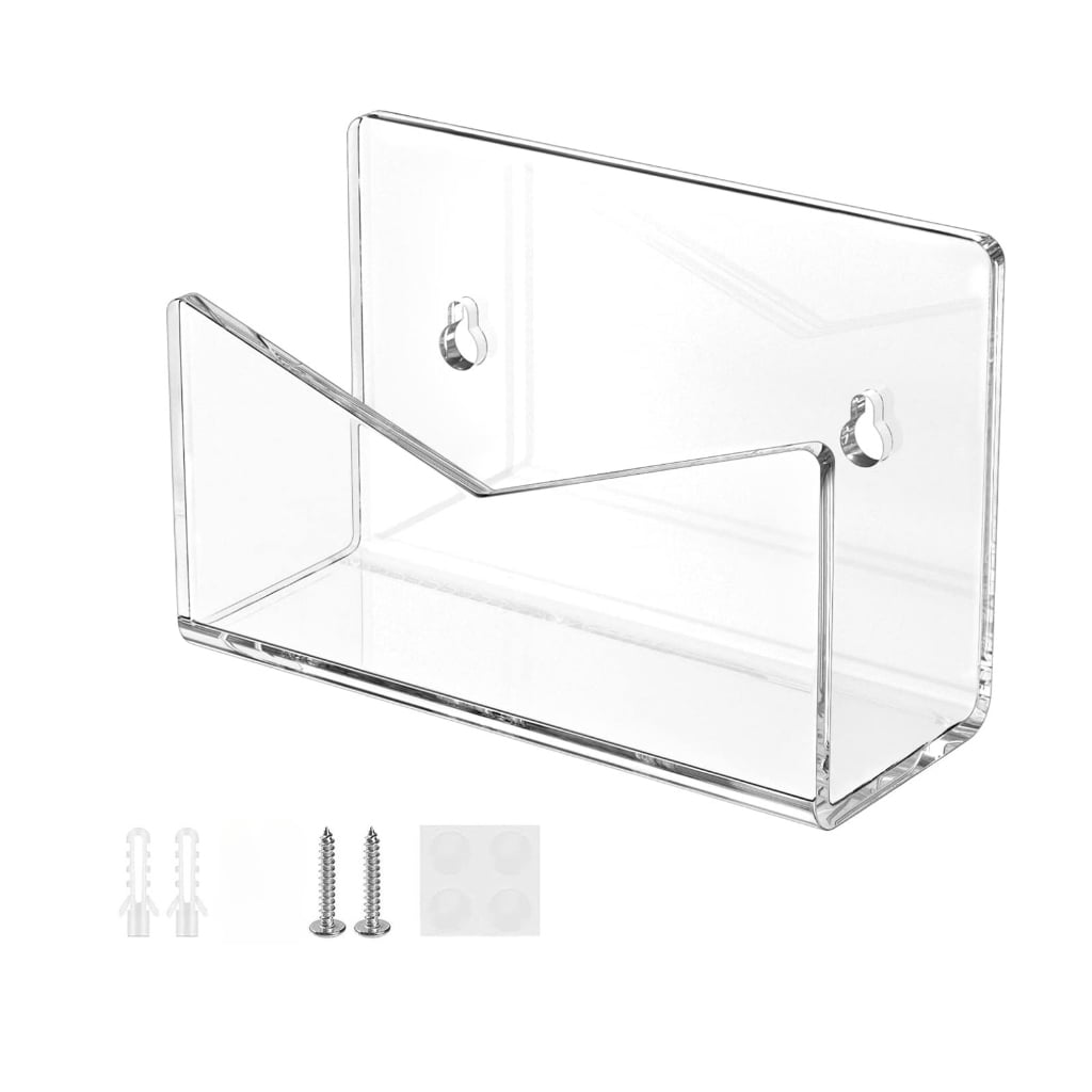 SDFGTstore Clear Envelope Rack Wall Mount Organizer for Sorting Mail ...