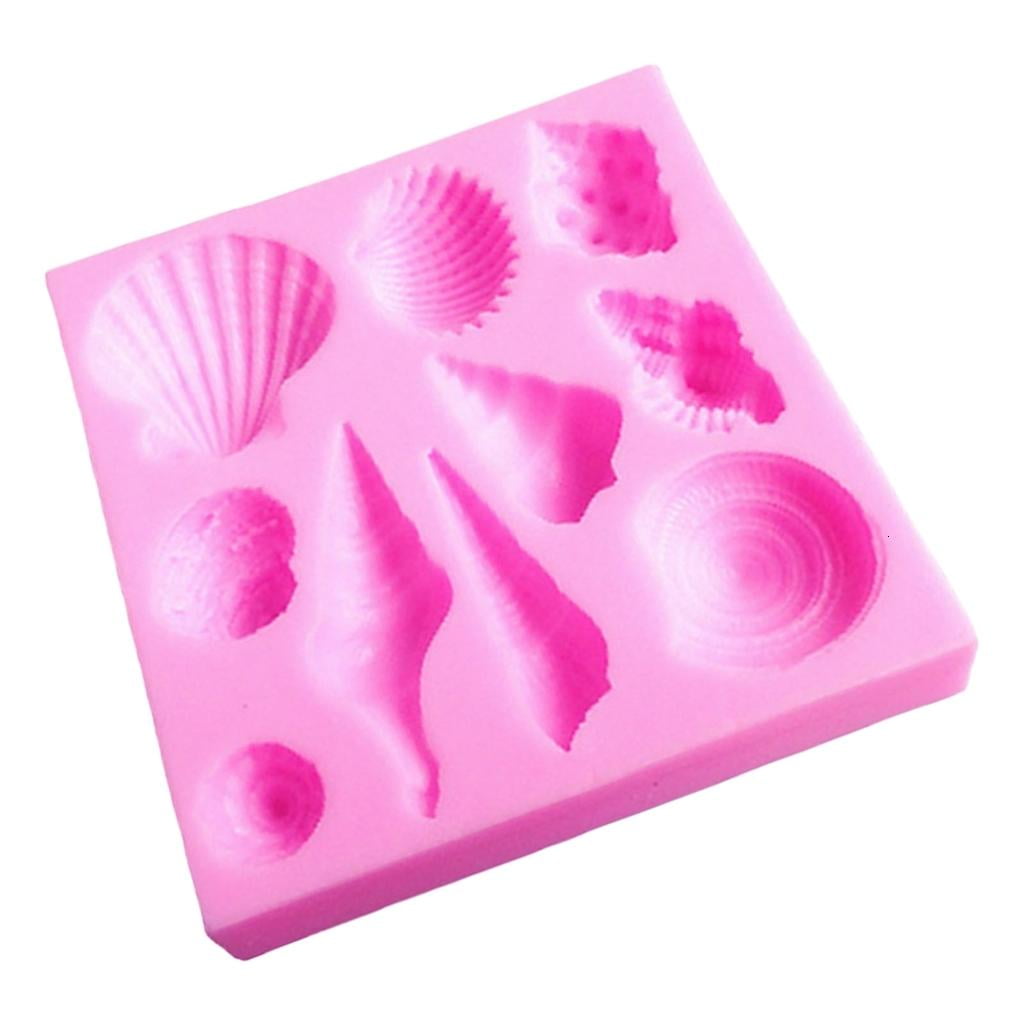 SDFGTstore Conch Shell Baking Mold Silicone Craft Tool Fondant ...