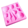 SDFGTstore Conch Shell Baking Mold Silicone Craft Tool Fondant ...