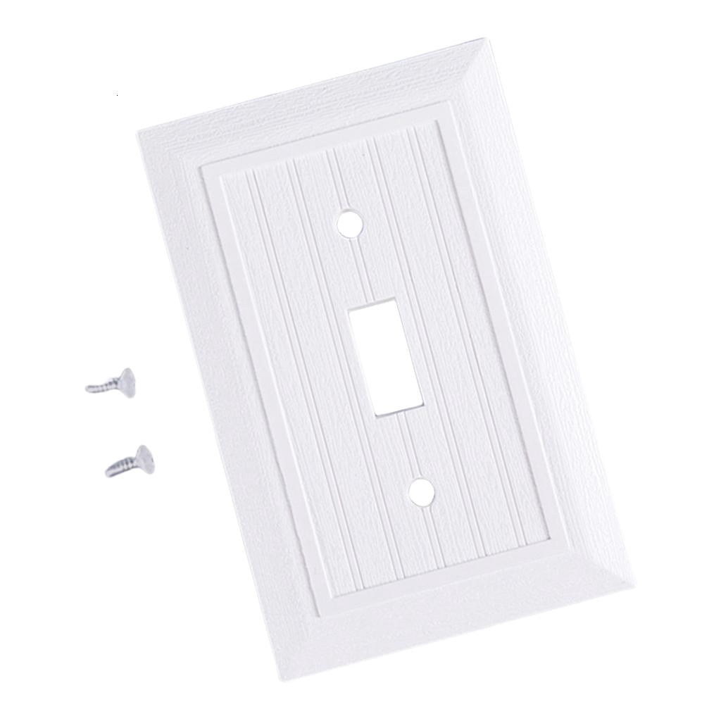 SDFGTstore Electrical Outlet Cover Plates Outlet Faceplate Electric ...
