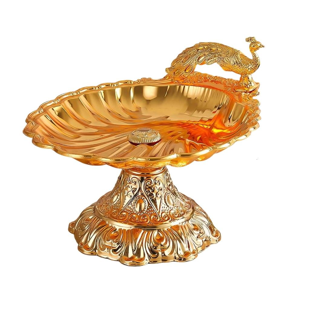 SDFGTstore European Retro Snacks Display Tray For Coffee Table Leak ...