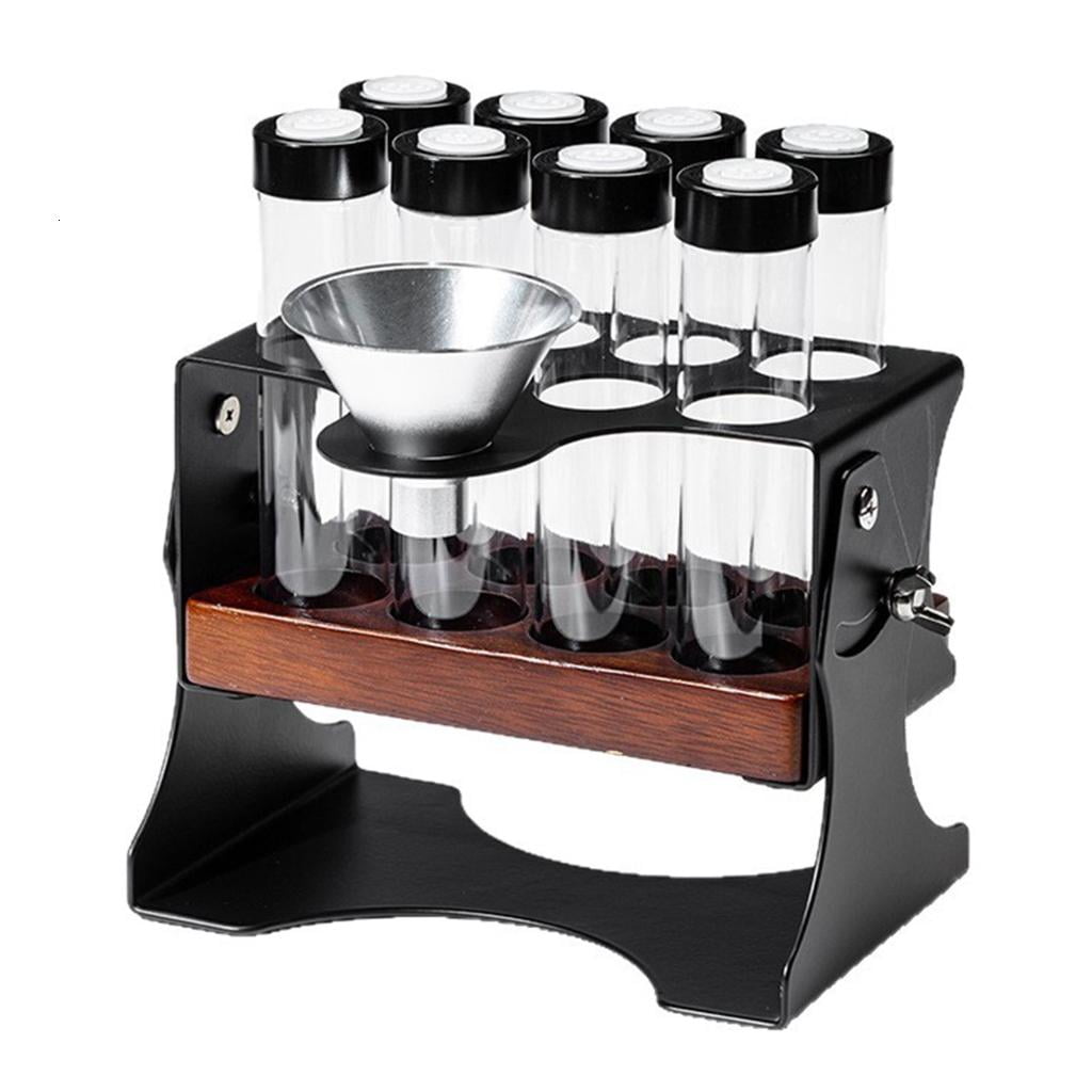 SDFGTstore Food Grade Adjustable Inclined Coffee Bean Showcases Stand ...
