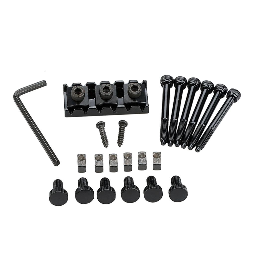 SDFGTstore Guitar Locking Nut String Lock Screws Wrench Set Guitars ...