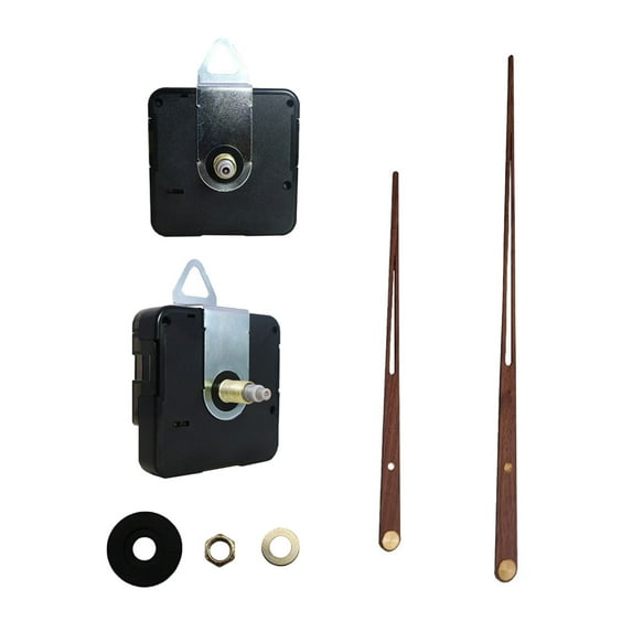 SDFGTstore High Torque Clock Movement Replacement Set with Wood Hands ...