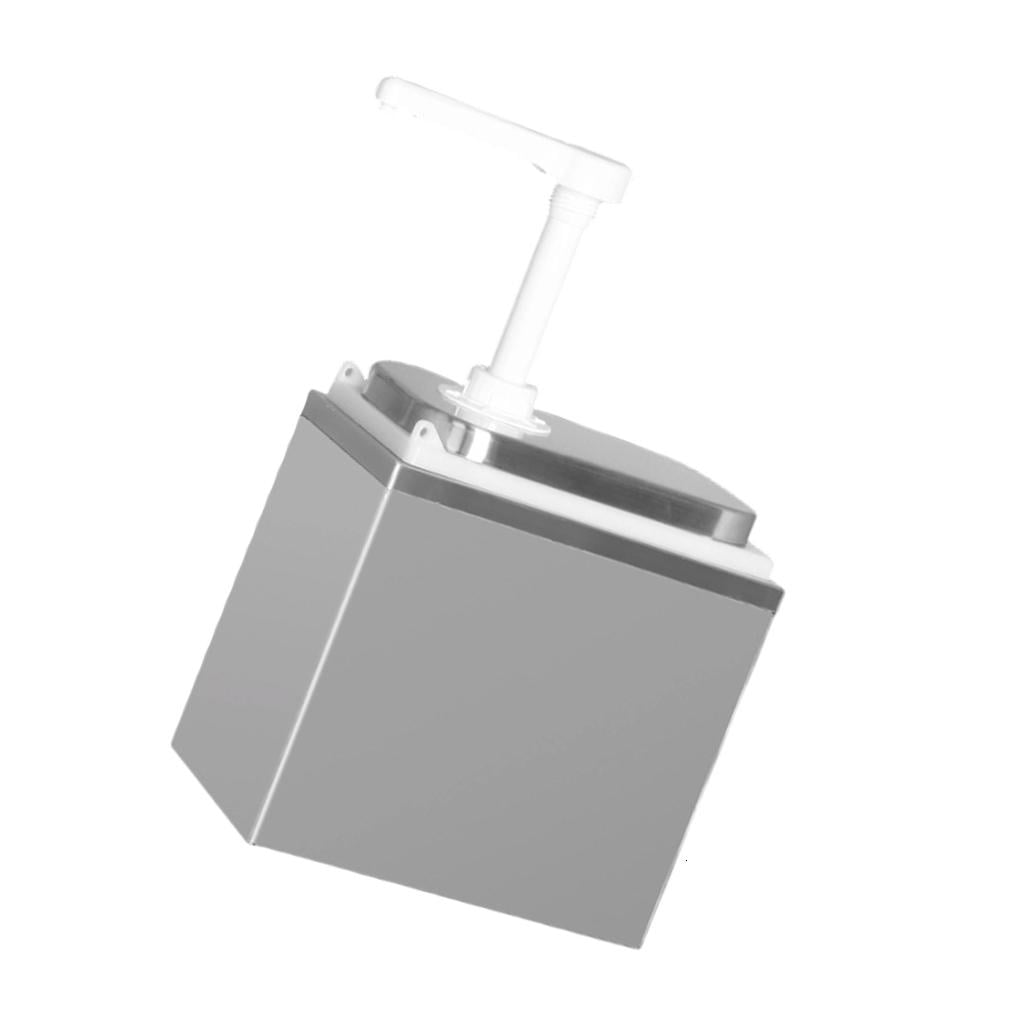 SDFGTstore Large Capacity Stainless Steels Sauce Dispenser Bottle Hand ...