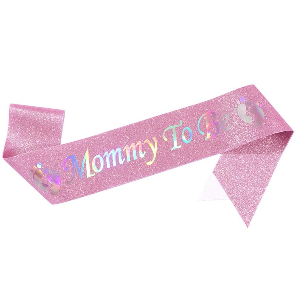 SDFGTstore Mommys To Be Satins Sash Baby Shower Sash for Gender Reveal ...