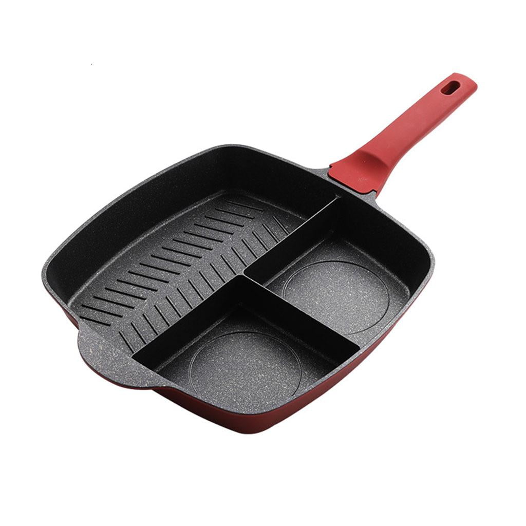 SDFGTstore Non Stick Pan Fried Steak Pot Electromagnetic Furnace ...