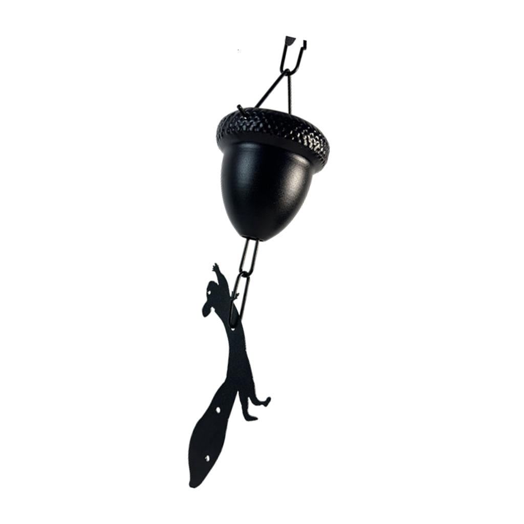 SDFGTstore Rain Chain for Gutters with Adapter Acorn Rain Chain Cups ...