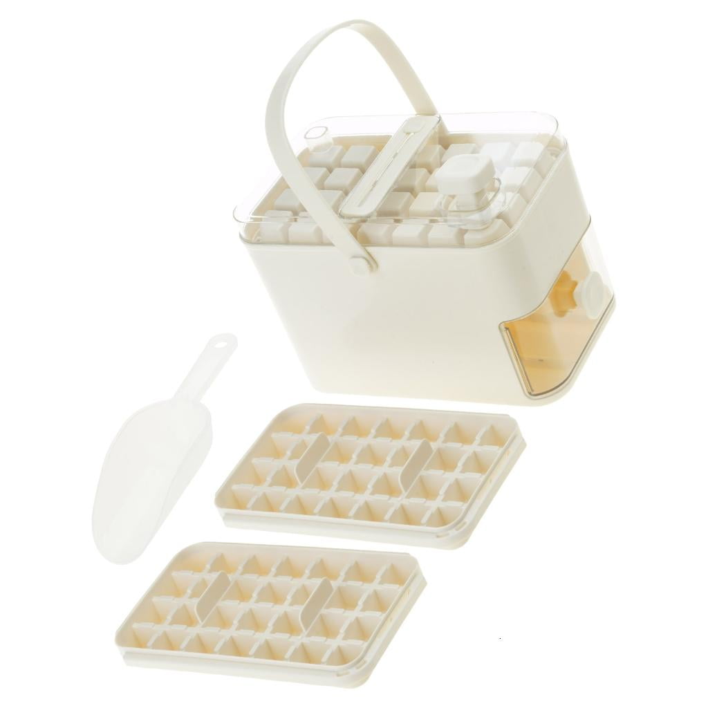 SDFGTstore Refrigerator Easy Release Ice Mold Plastic Ice Maker Storage ...