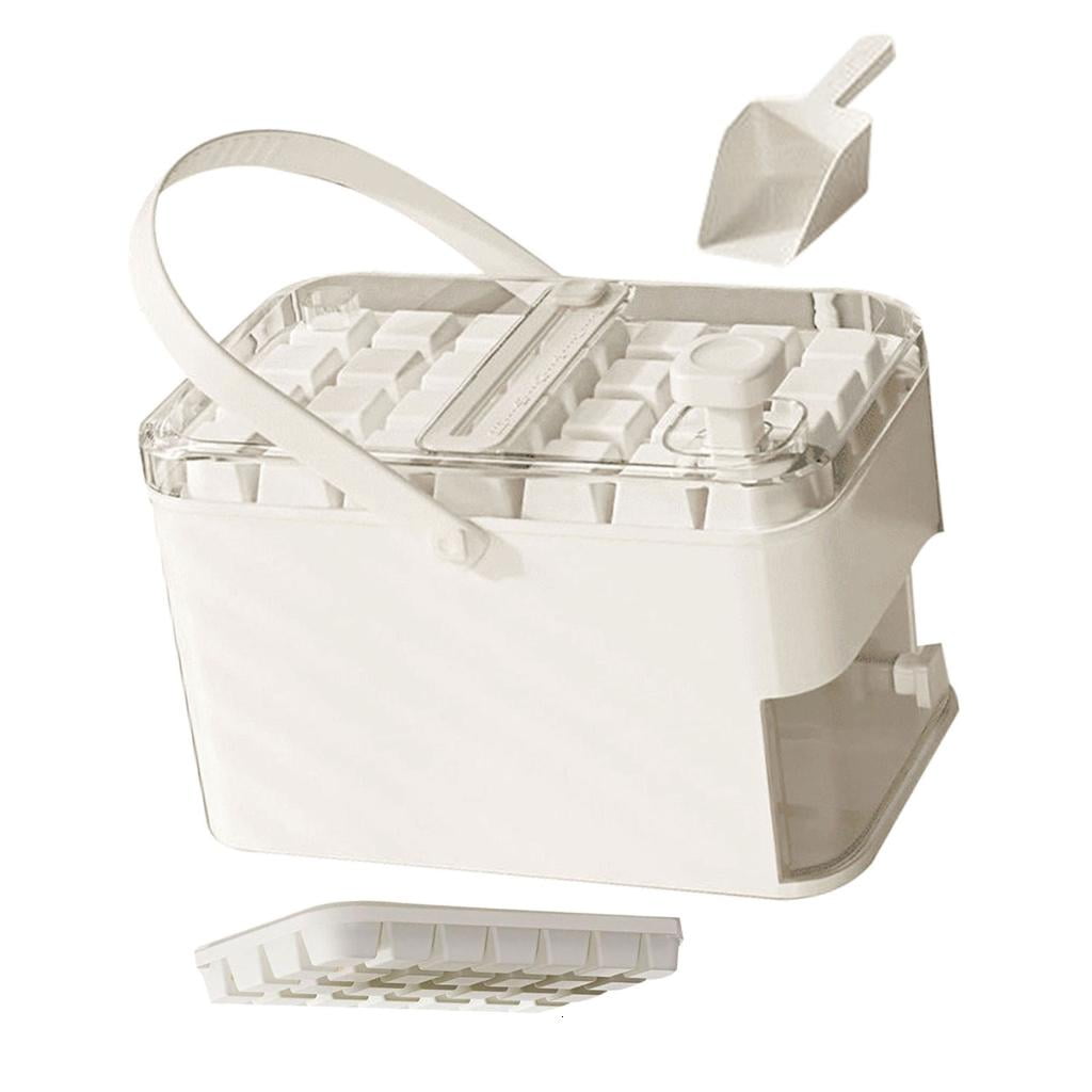 SDFGTstore Refrigerator Easy Release Ice Mold Plastic Ice Maker Storage ...