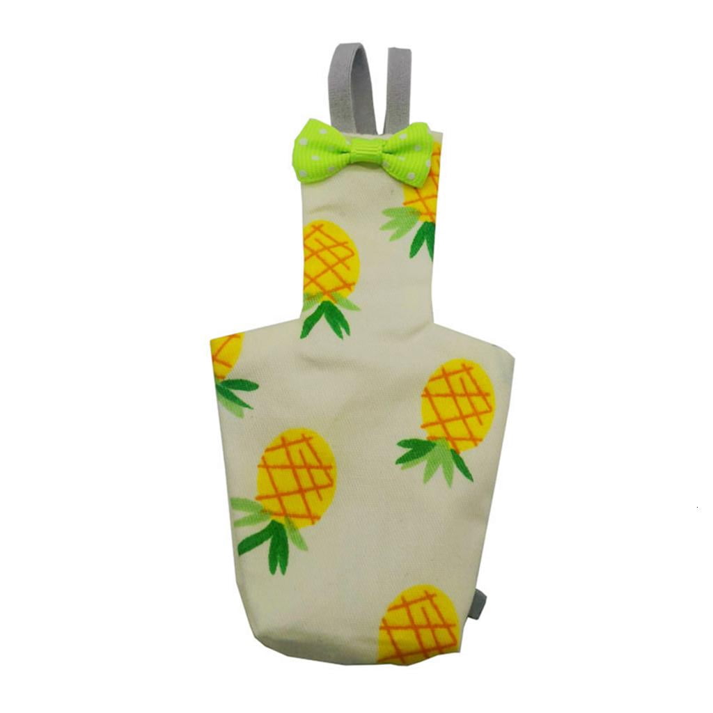 SDFGTstore S/for M Parrot Diaper with Bowtie Colorful Cockatiel Pigeons ...