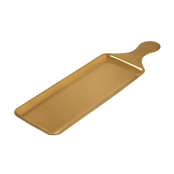 SDFGTstore Stainless Steel Dinner Plate Rectangular Metal Steak Dish ...