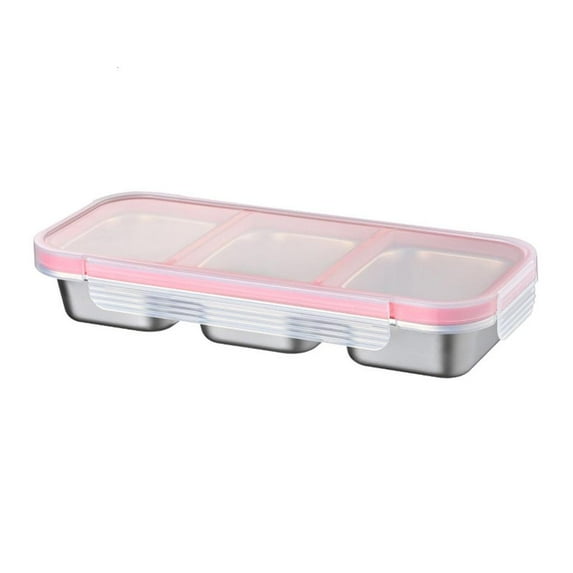 SDFGTstore Stainless Steel Multi Compartment Bentos Box with Leak Proof ...