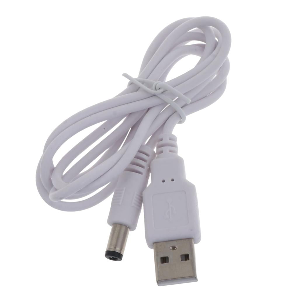 SDFGTstore USB 2.0 A-Type Male to 5.5 x 2.5mm DC 5V Power Plug ...