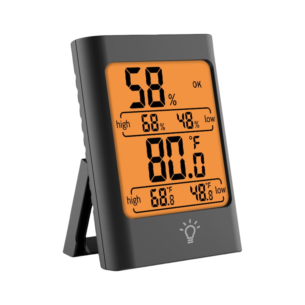 SDFGTstore Wall Mount Digital Thermometers Hygrometer Precise ...