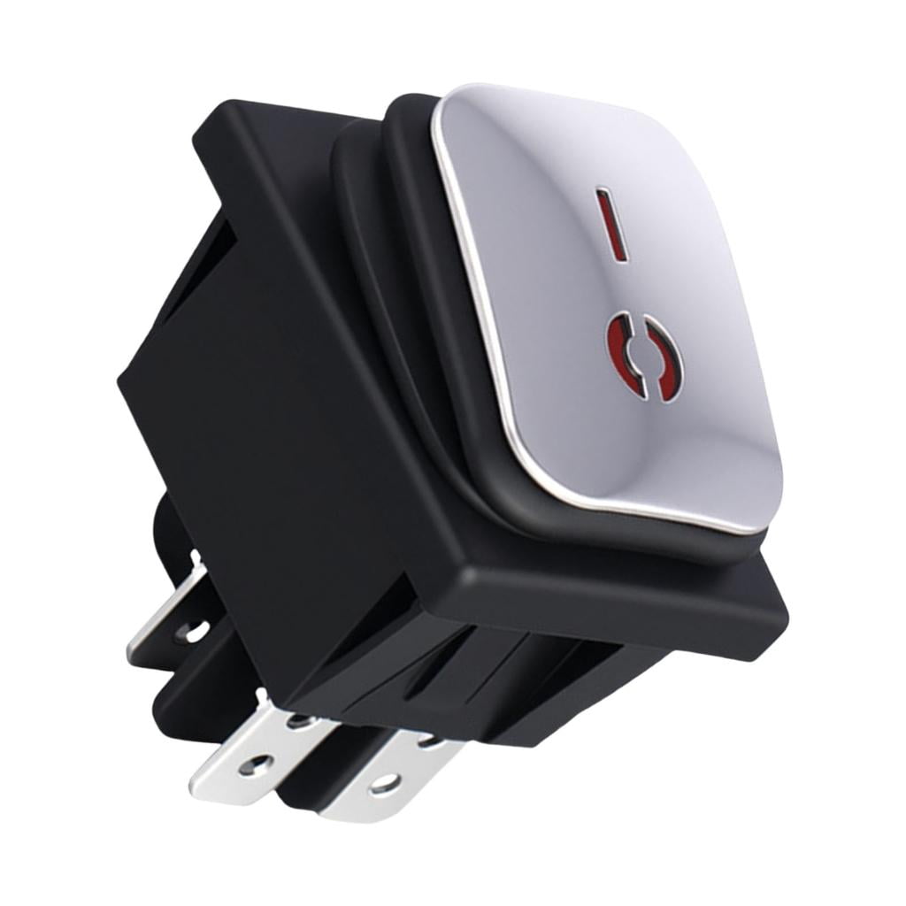 SDFGTstore Waterproof IP65 Small Toggles Switches 220V 16A Black ...
