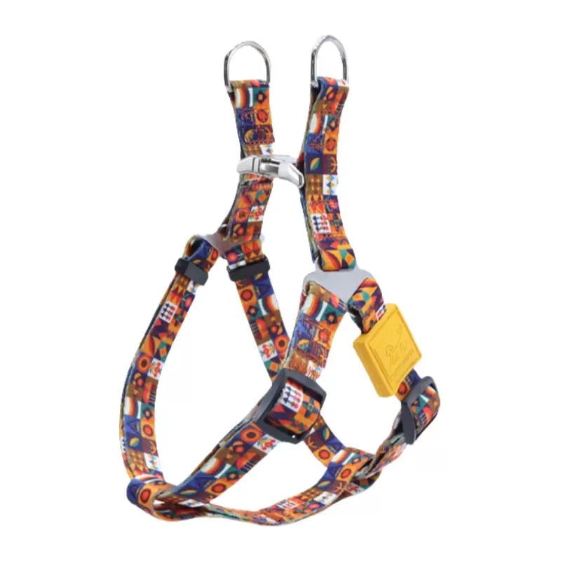 SDFTDG Metal Buckle Step-in Dog Harness, Adjustable No-Pull for Small ...