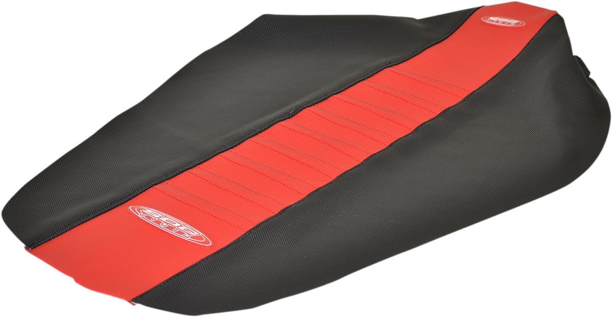 SDG 9-Pleat Red/Black Gripper Seat Cover (96337RK) - Walmart.com