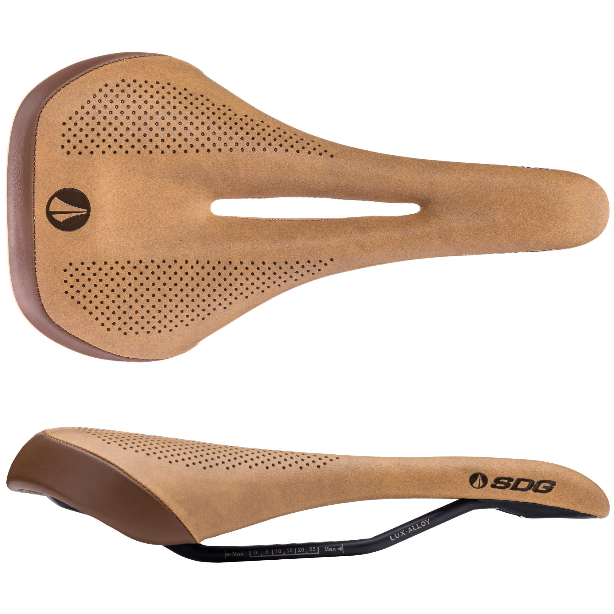 SDG Components Allure V2 Lux-Alloy, Saddle, 260 x 140mm, Women, 245g ...