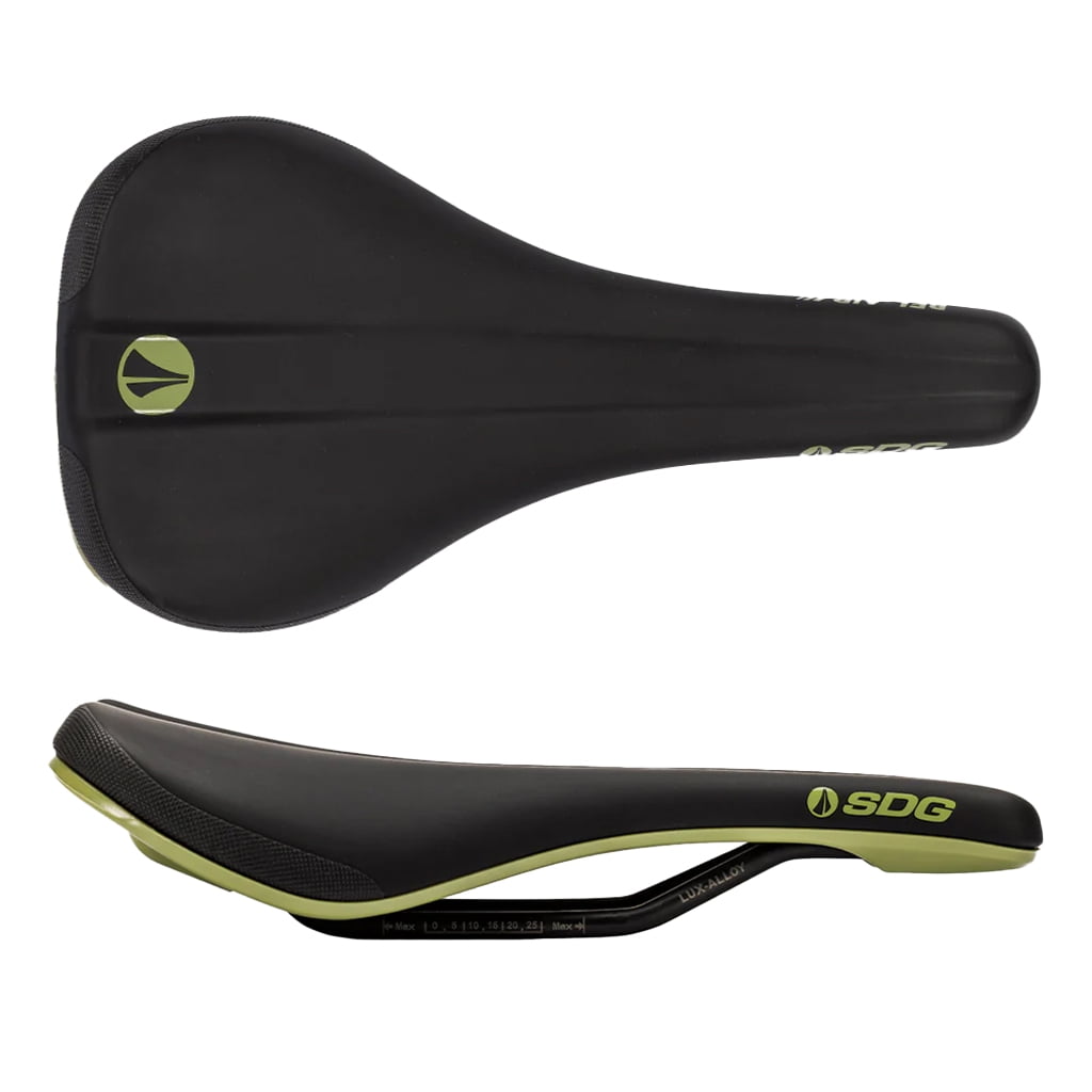 SDG Bel-Air V3 Saddle, Lux Rails, Matte Black/Olive Green - Walmart.com