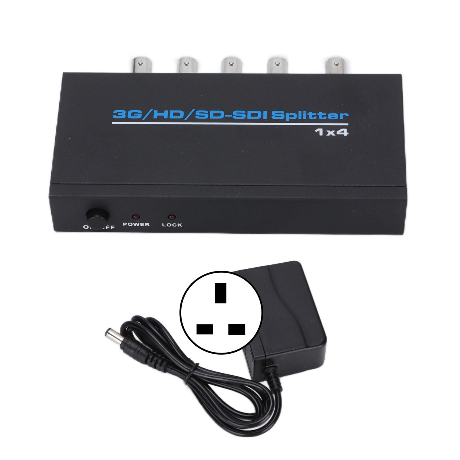 Sdi 1 Input 4 Outputs Splitter Professional Signal Split High Resolution Sdi Distribution