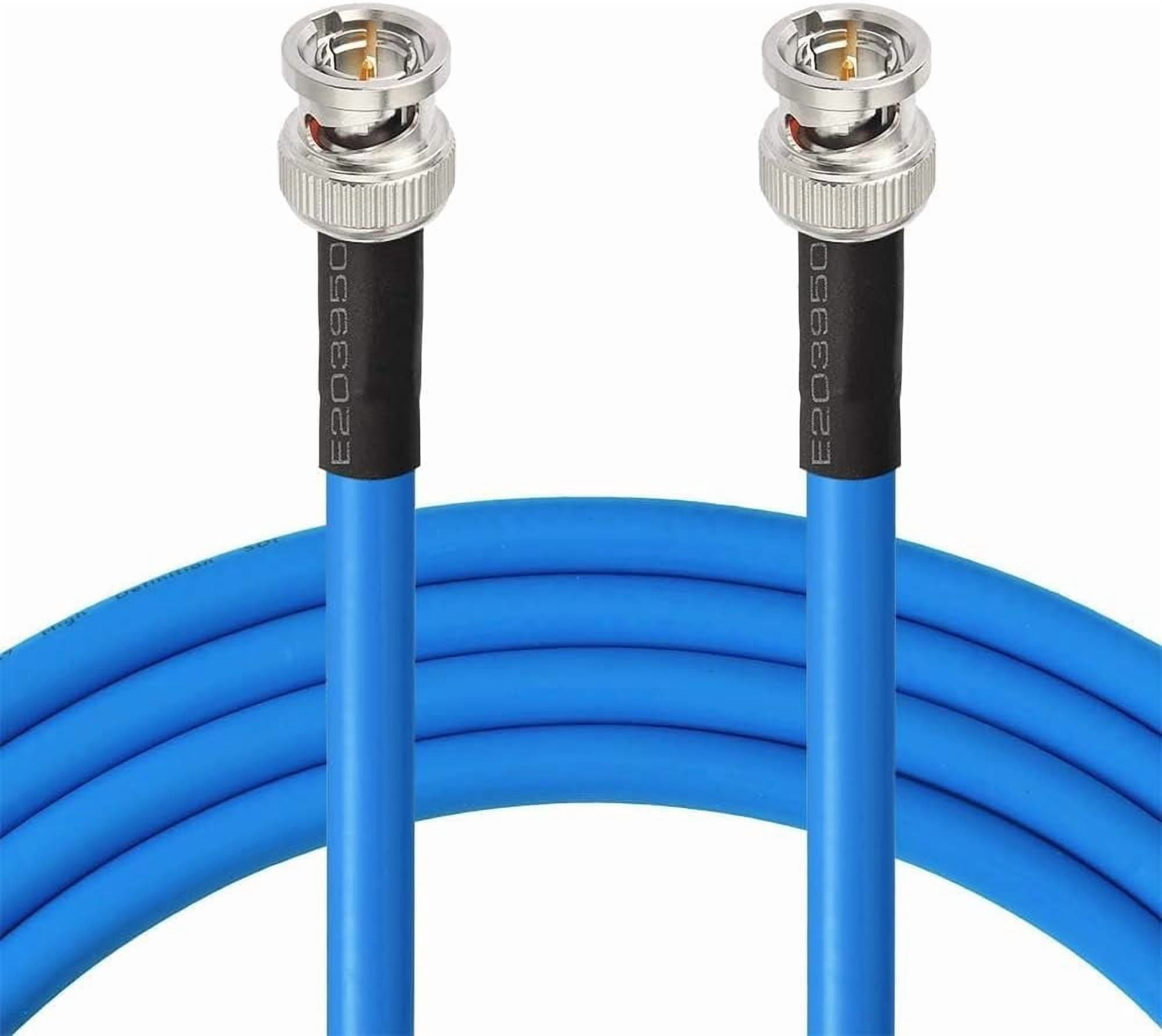 SDI BNC 3G/6G/12G (Belden 1694A),1-300FT, Supports -SDI/3G-SDI/4K/8K ...