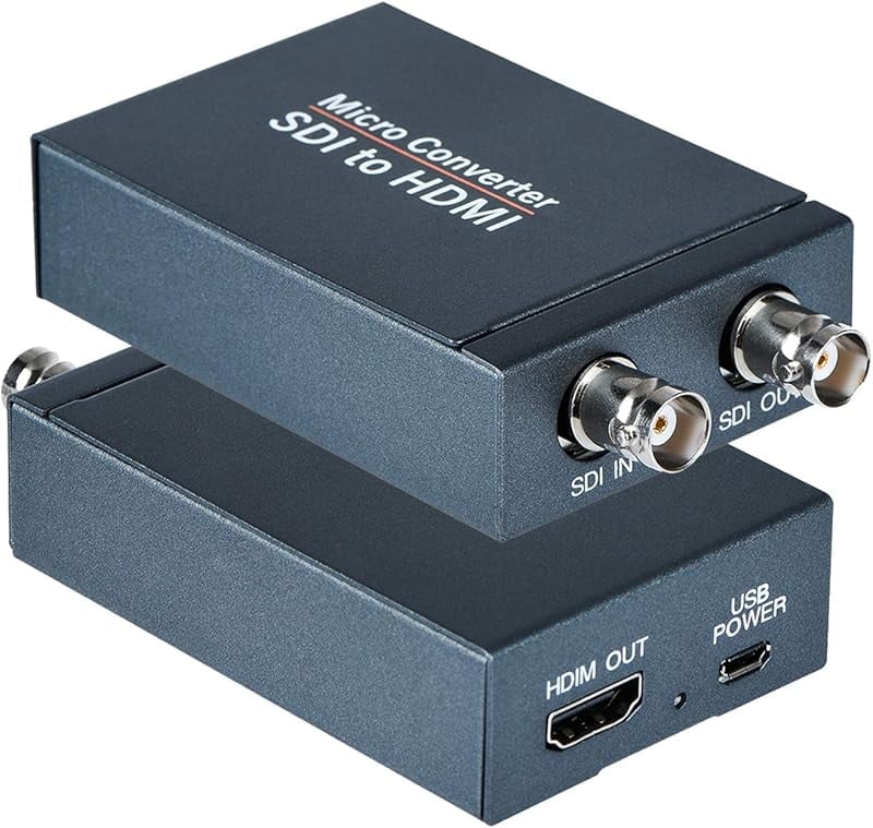SDI to HDMI Converter, SDI in HDMI Out with SDI Loopout, 1080P@60Hz ...